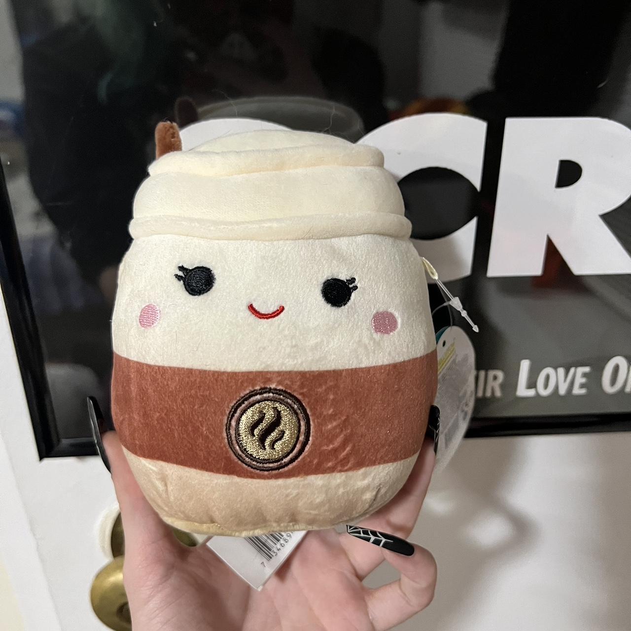 Renne the latte 5 inch squishmallow from Claire’s... - Depop