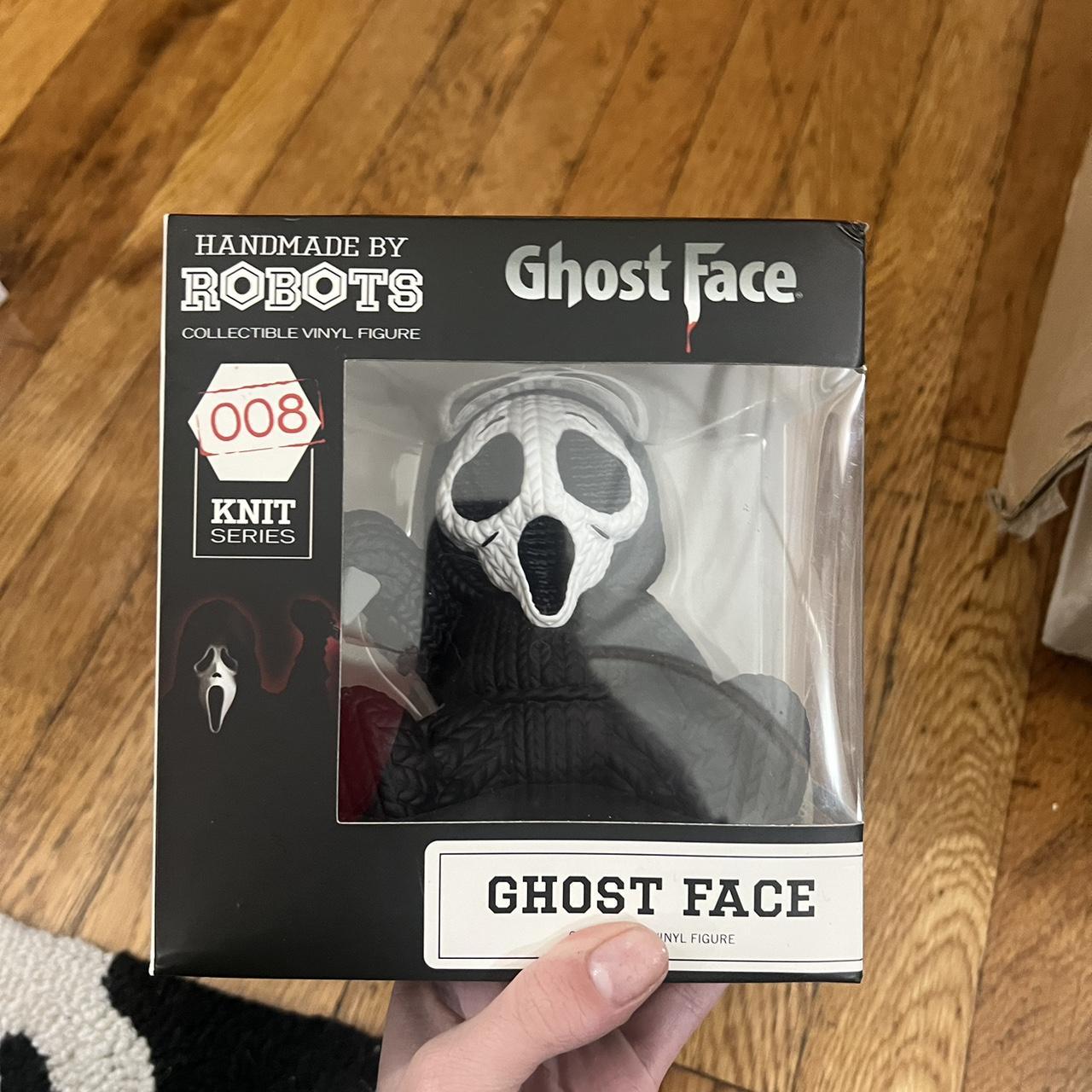 Handmade by Robots Ghostface Vinyl figure Knit... - Depop