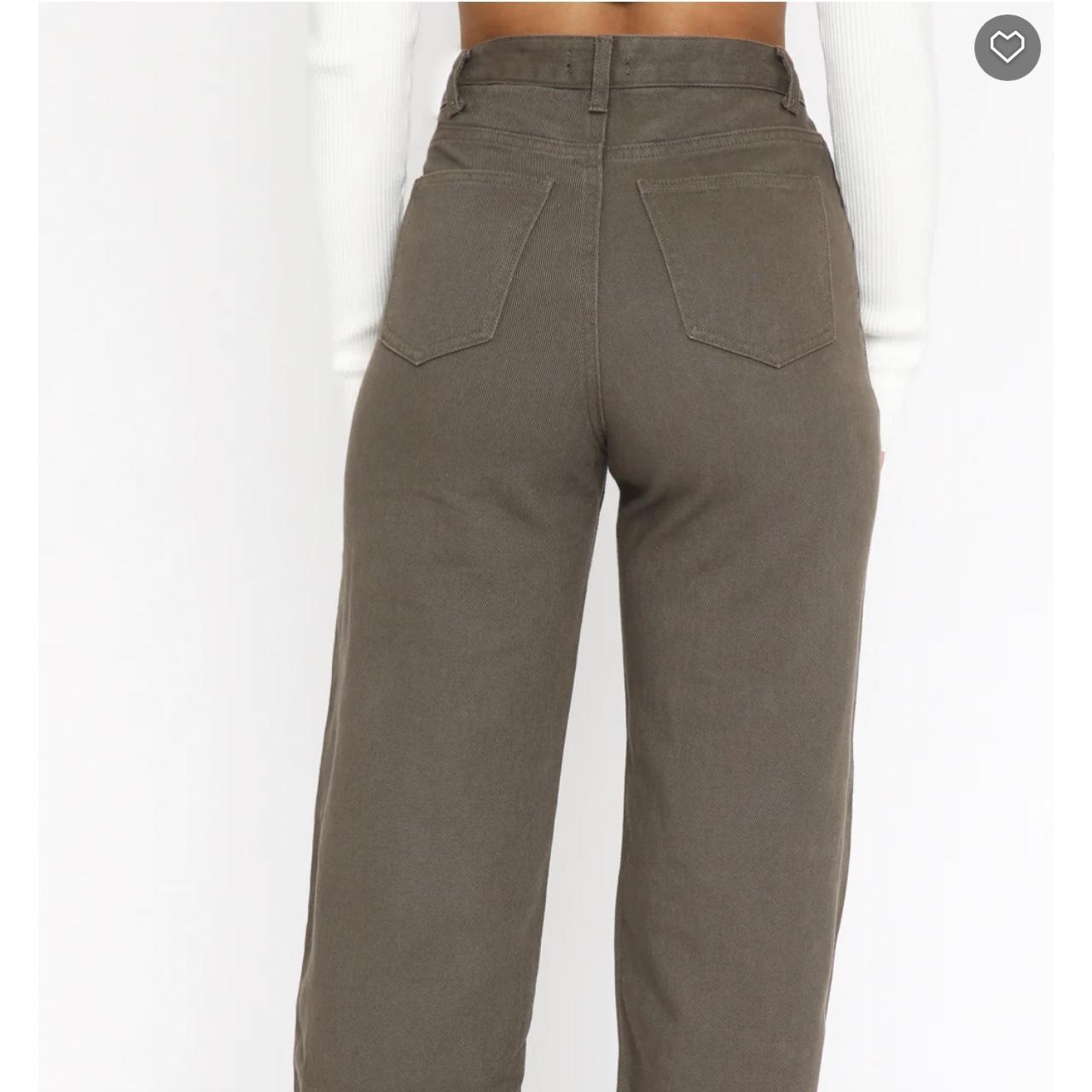 White Fox Cargo pants - size XS, brand new with tag - Depop