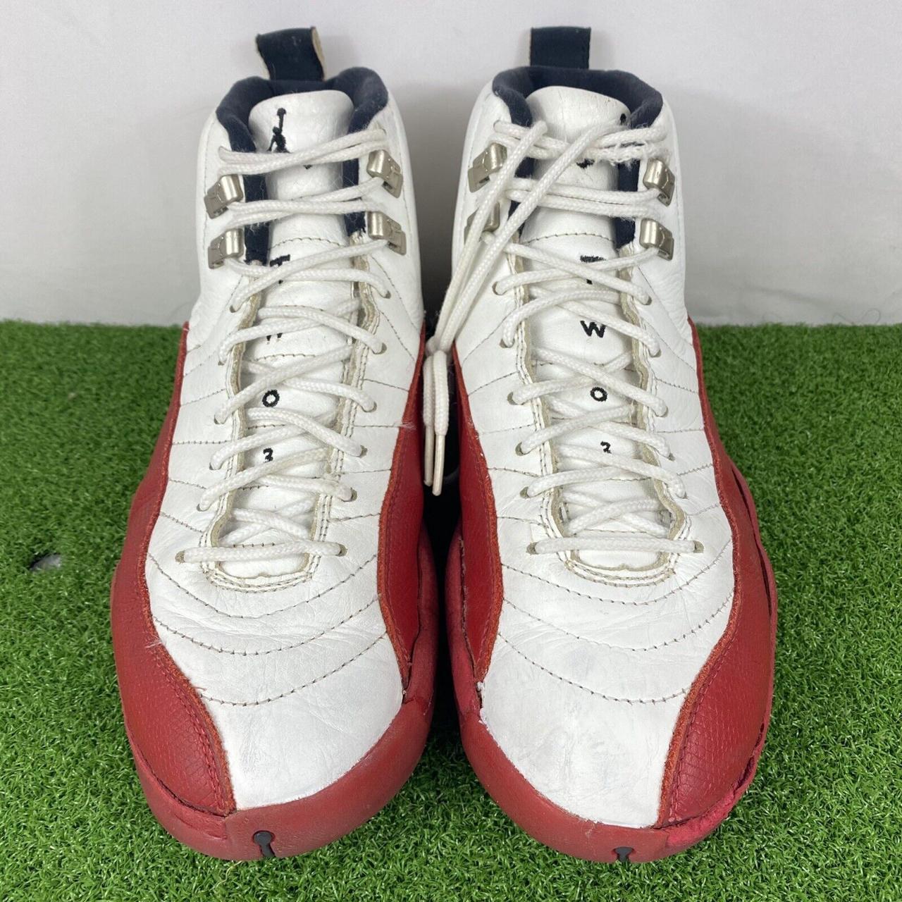 VTG - Nike Air Jordan Retro 12 Cherry 12 1996... - Depop