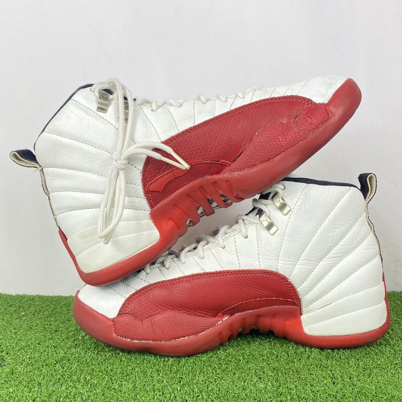 VTG - Nike Air Jordan Retro 12 Cherry 12 1996... - Depop