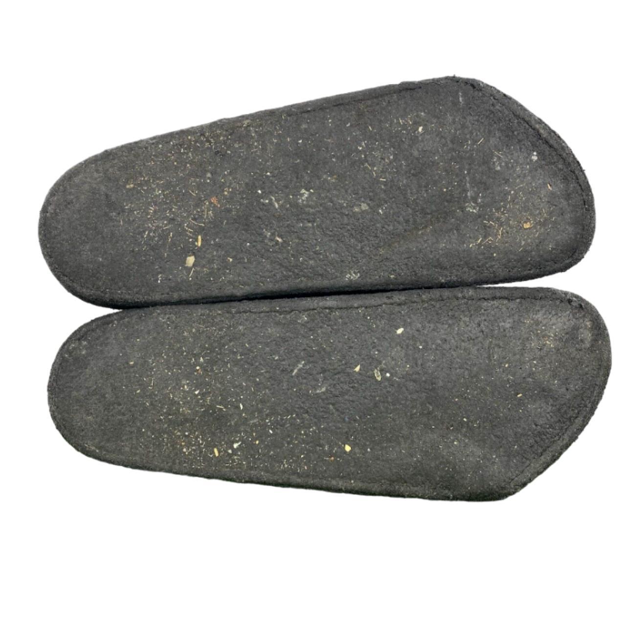 Birkenstock Zermatt Rivet Anthracite Regular Slip On... - Depop