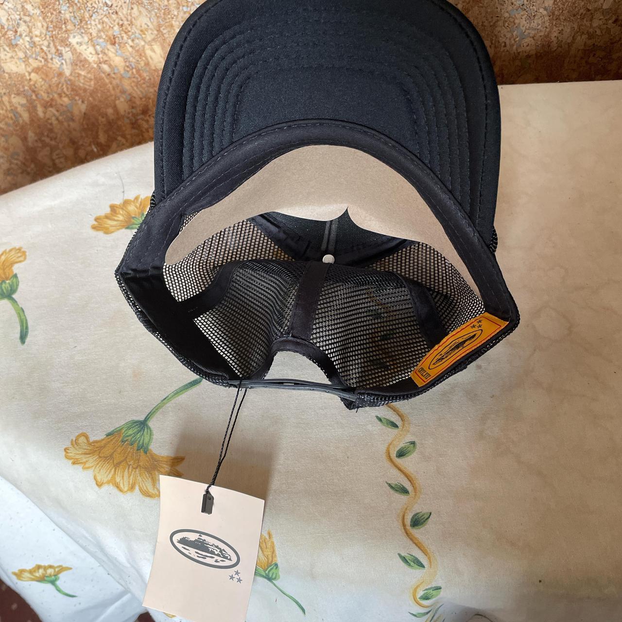 Corteiz Alcatraz black trucker Cap. - Depop