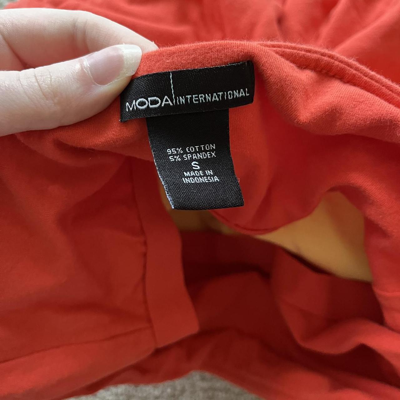 moda international strapless dress size S 95%... - Depop