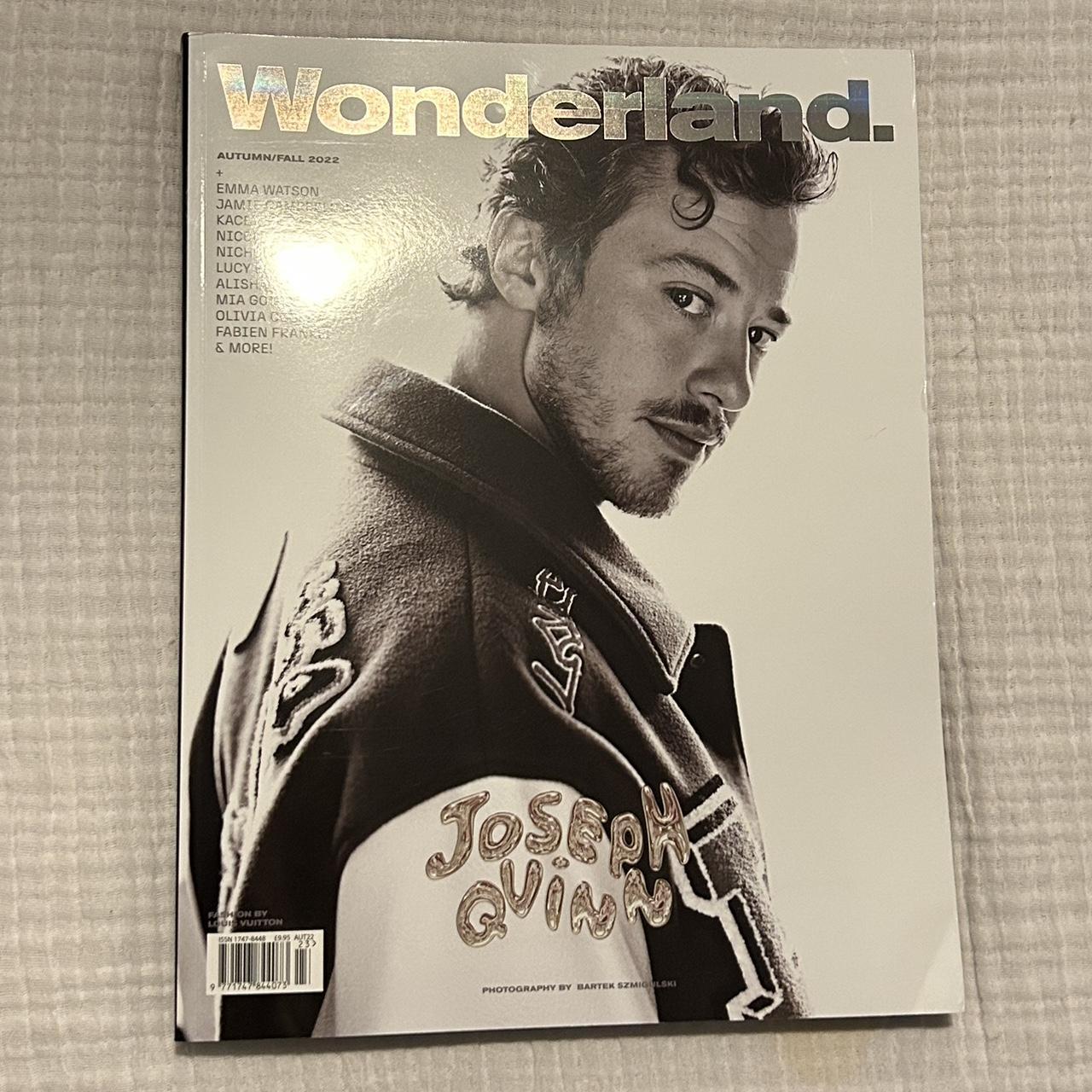 Joseph Quinn Wonderland Magazine brand new!... - Depop