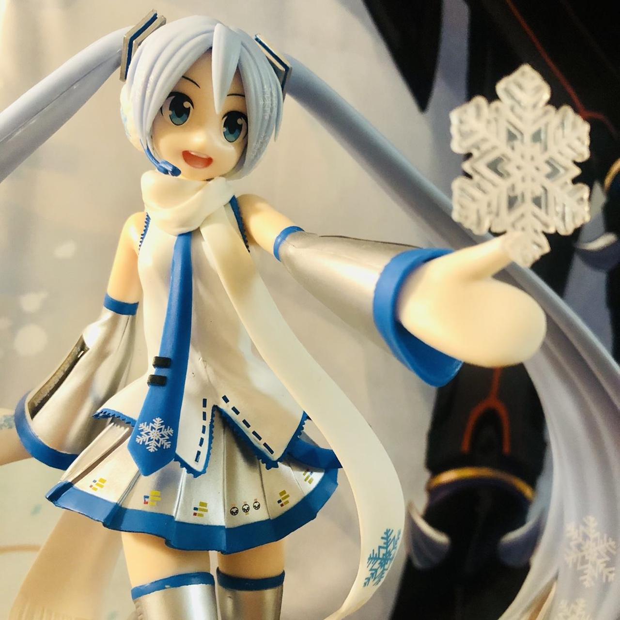 Winter Snow Miku Figure I bought this Miku from... - Depop