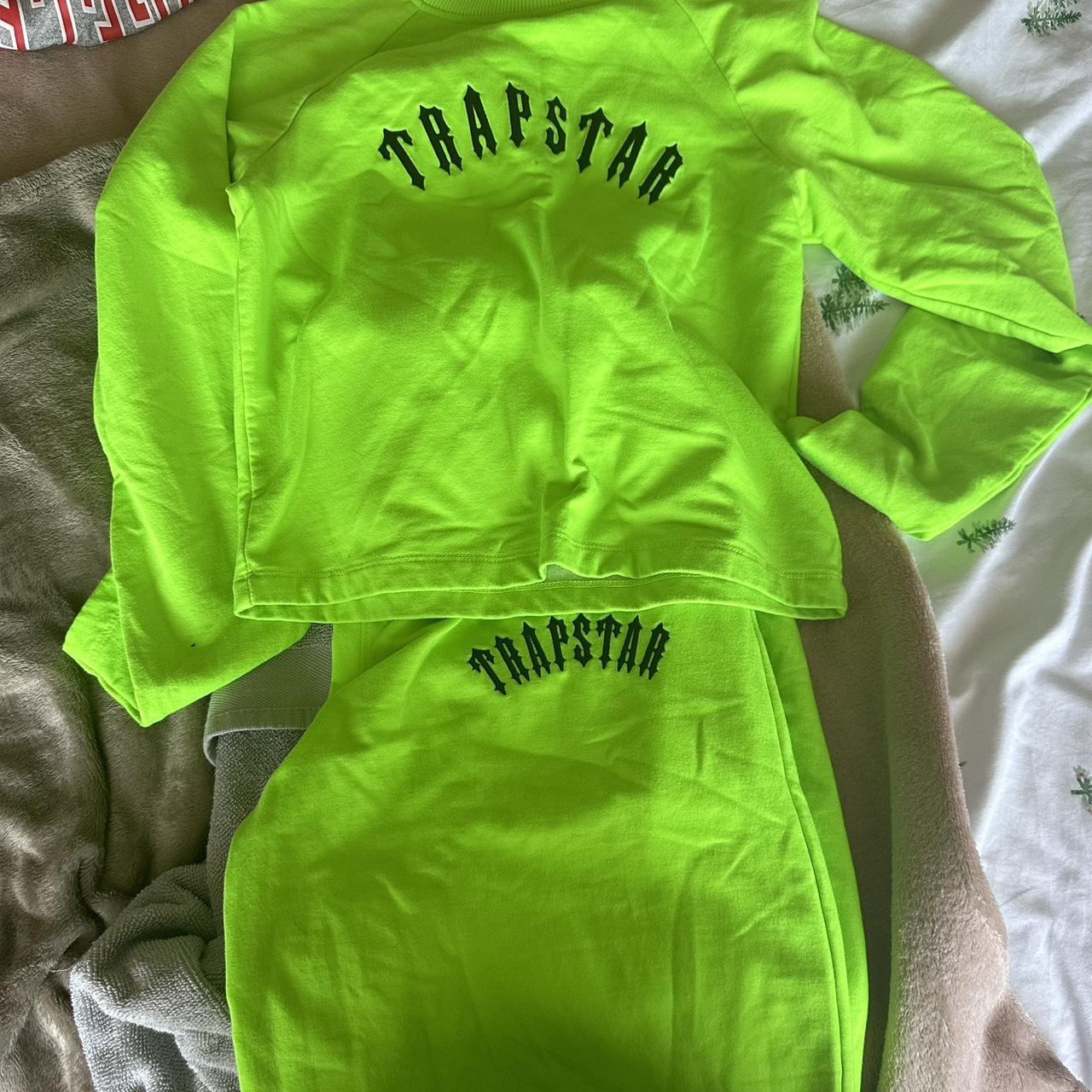 Trapstar Women's Green Joggers-tracksuits | Depop