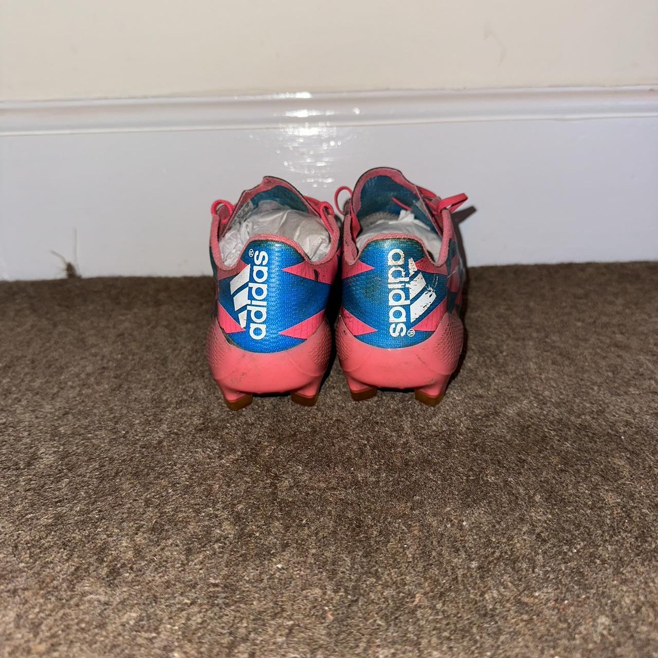 Adidas F50 Adizero FG Neon Pink / Running White /... - Depop