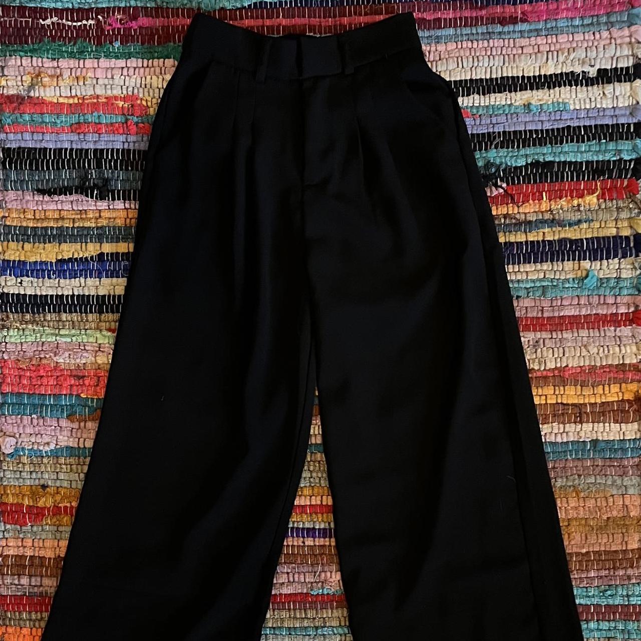 SHIEN wide leg work pants! - Depop