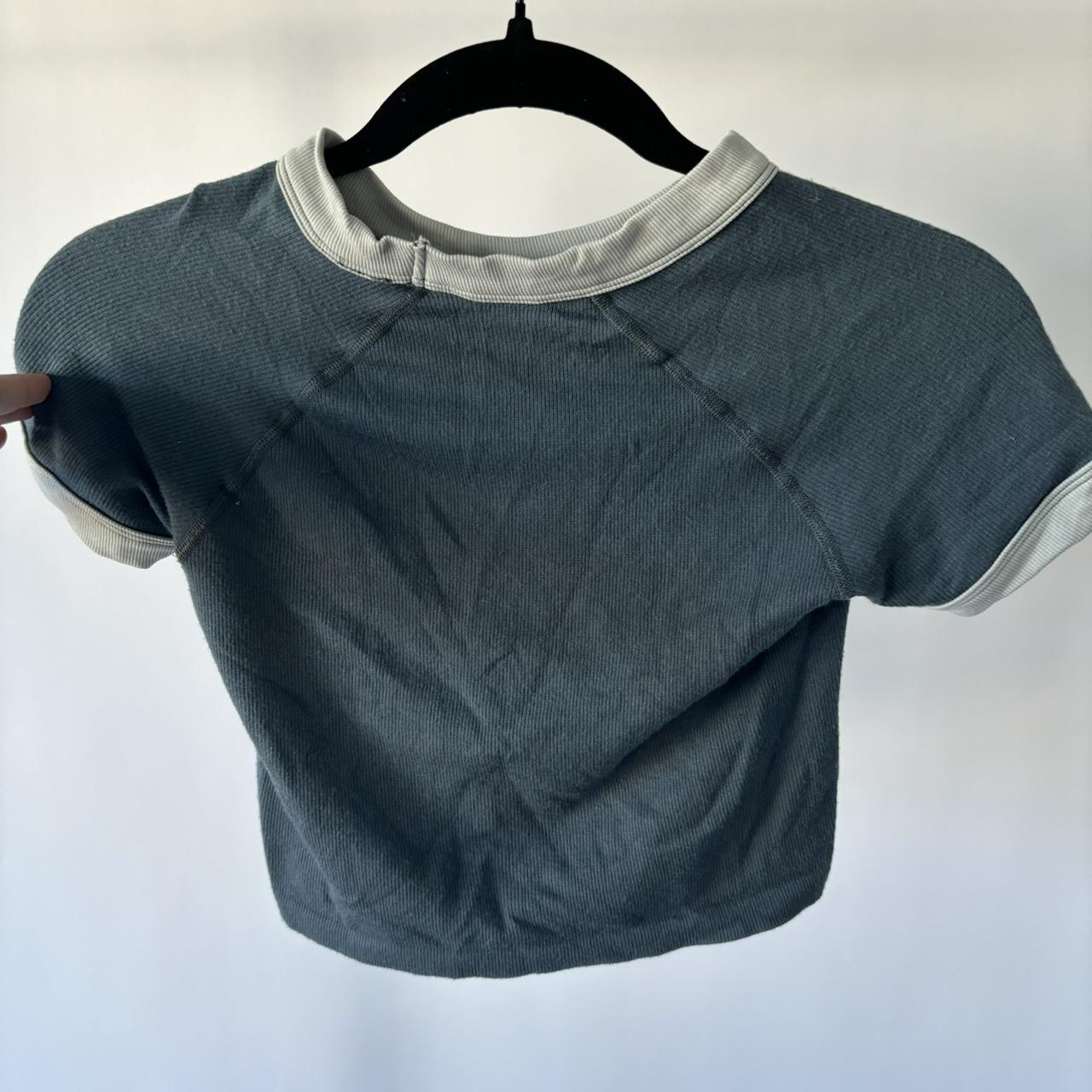Urban outfitters ringer crop top tee - Depop