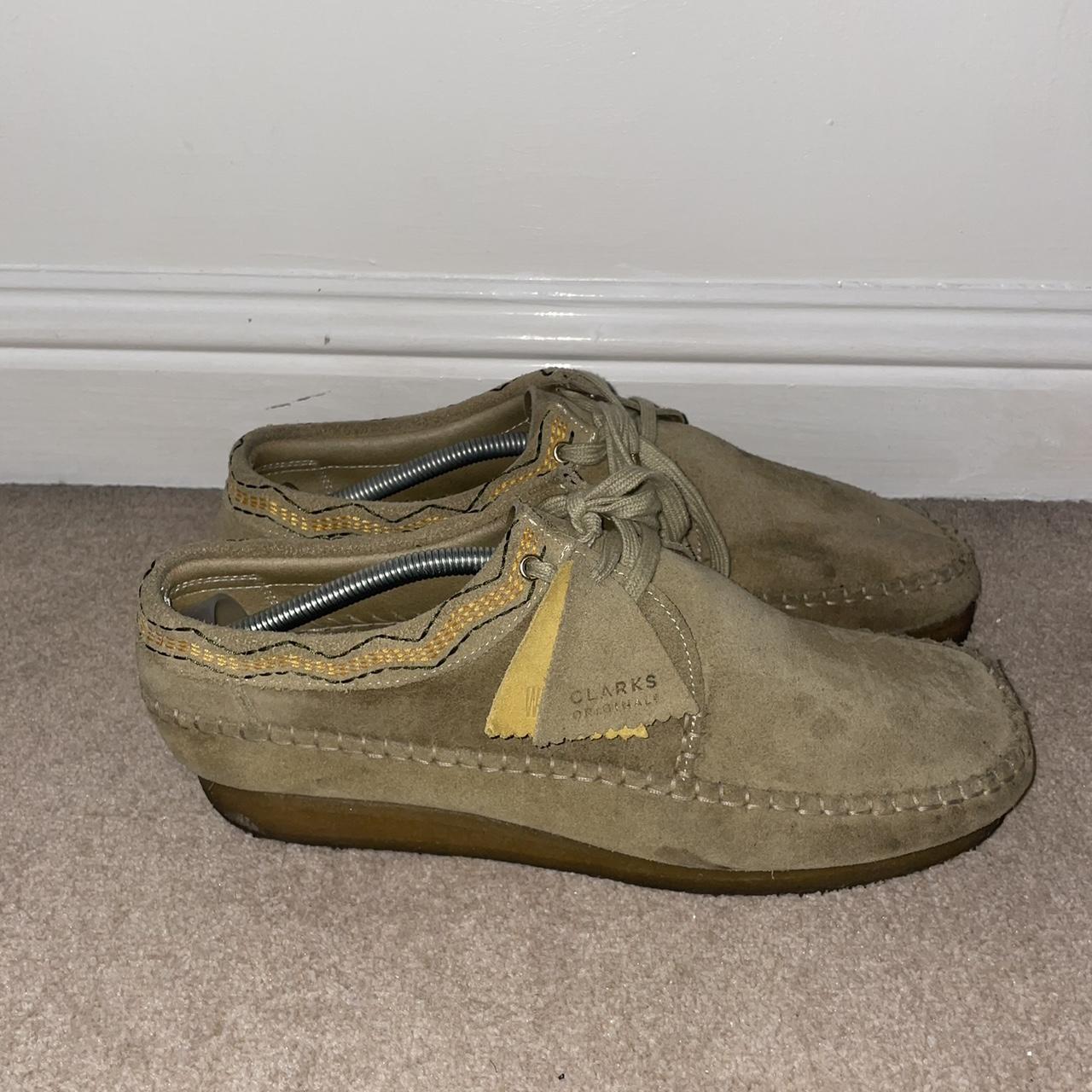 Clarks Originals Weaver Maple Suede Excellent... - Depop