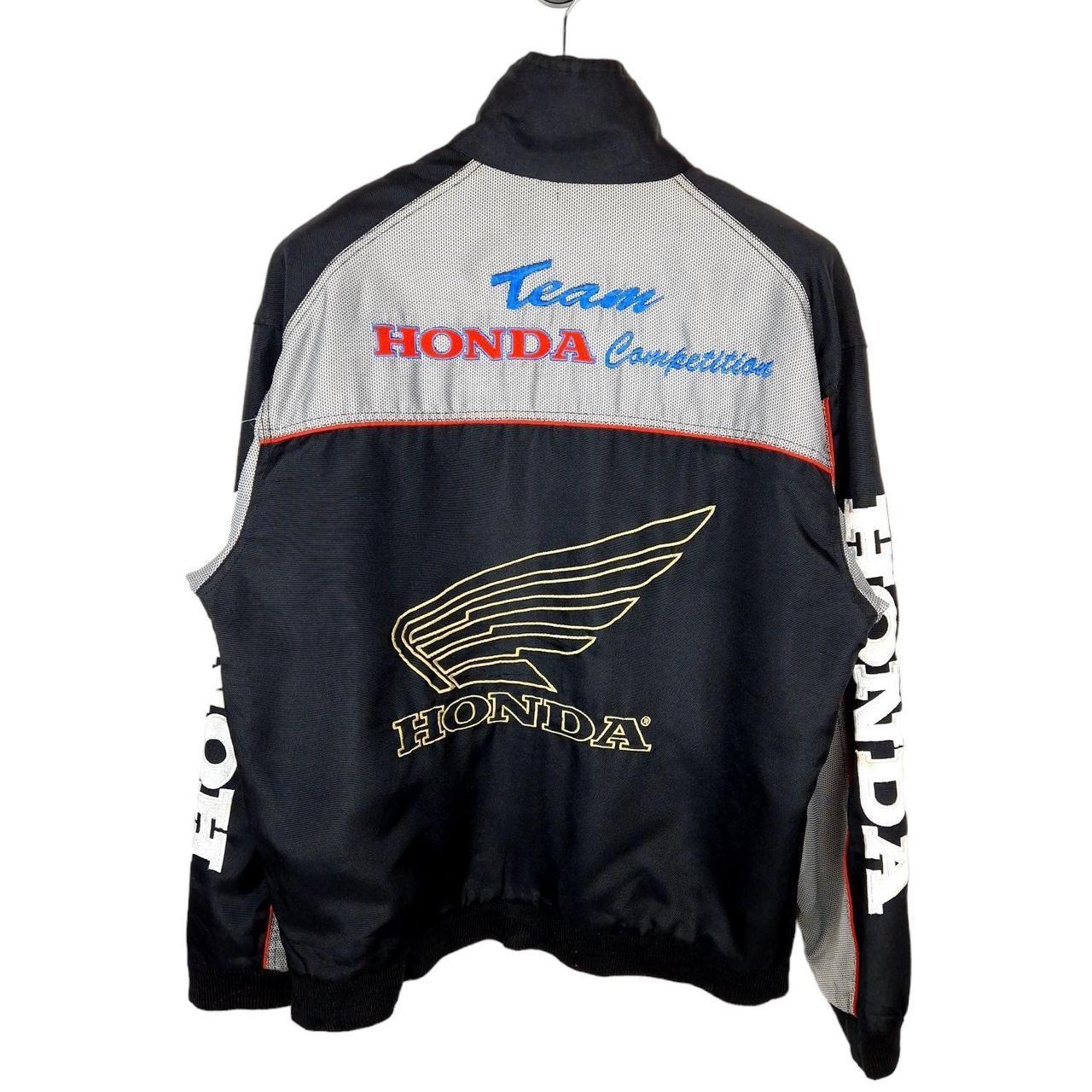 Men's 90's Team Honda Racing Jacket Size... - Depop