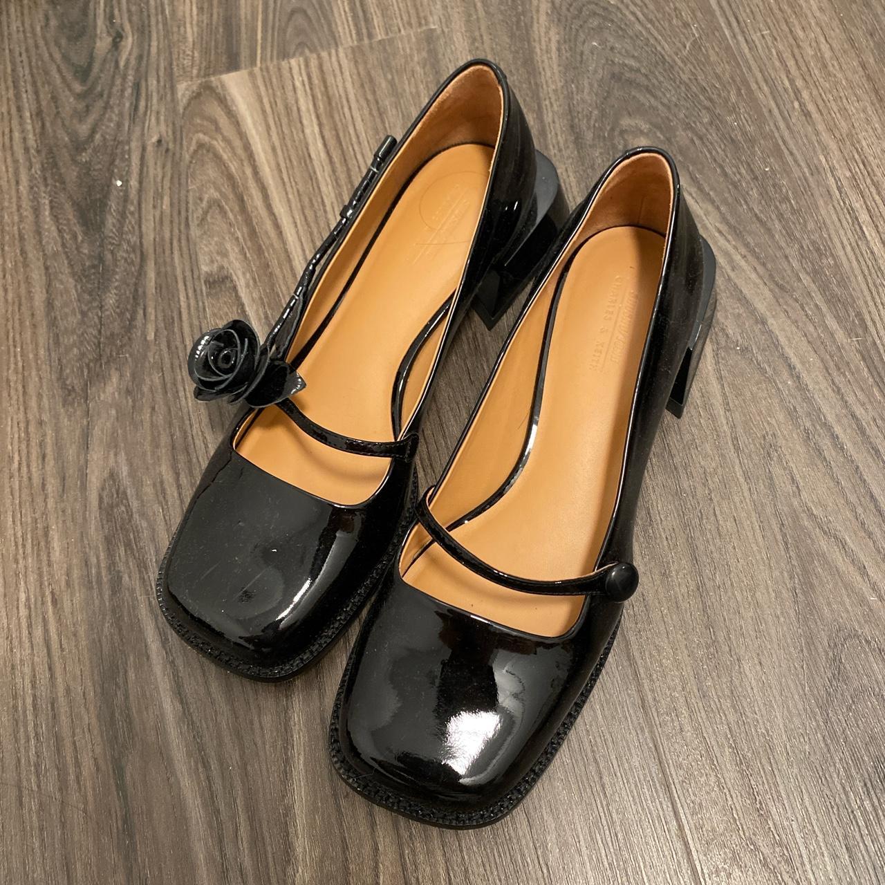 Shushu/Tong x Charles & Keith Mary Janes. Size EU... - Depop