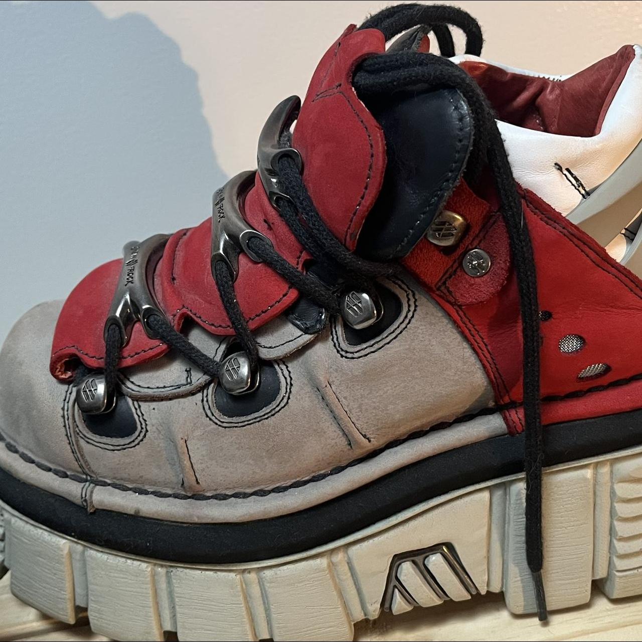 New Rock platforms brand new just too heavy for my... - Depop