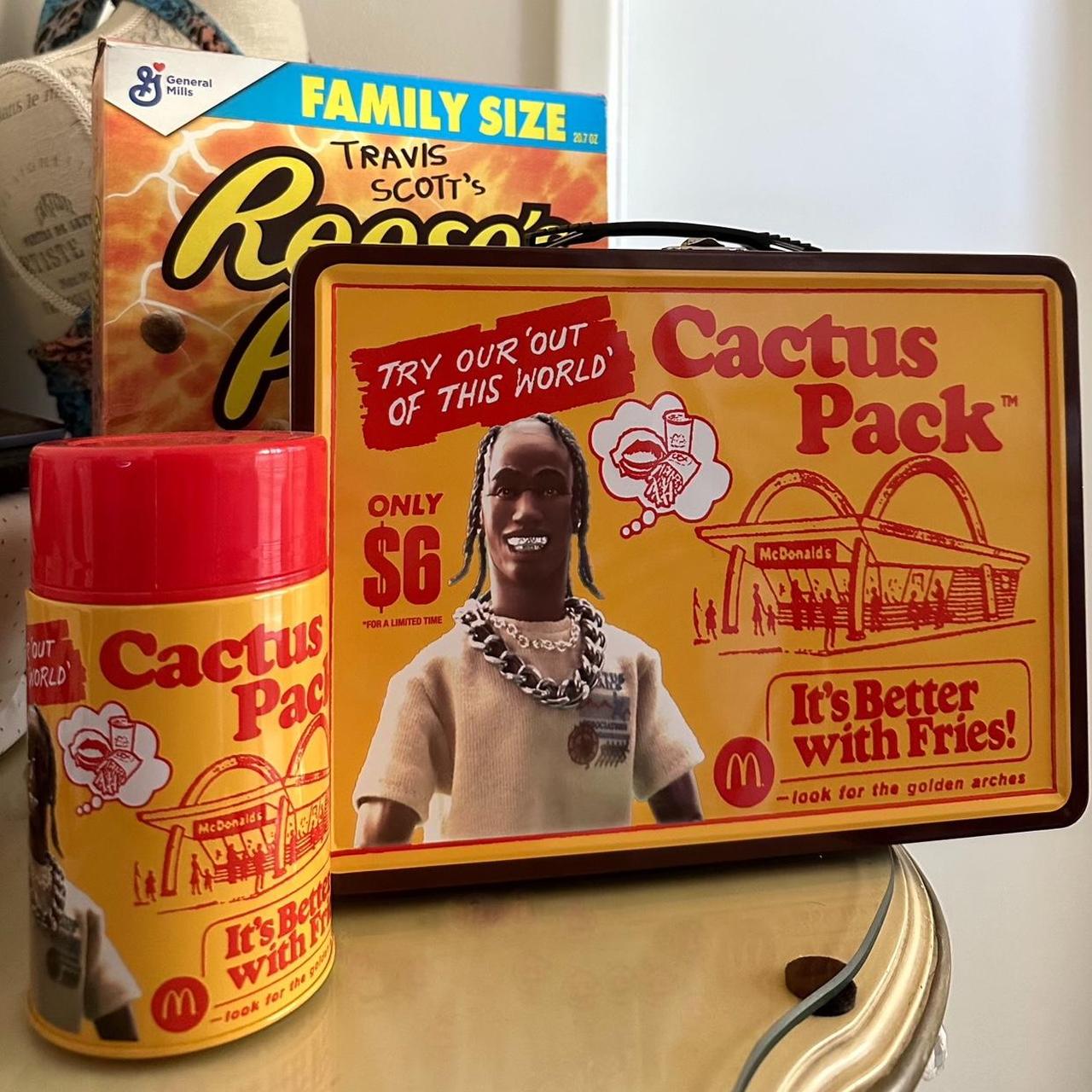 2020 travis scott McDonald's cactus pack vintage... - Depop