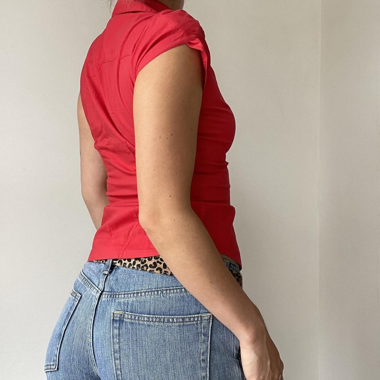 Vintage officecore old label topshop babydoll cap... - Depop