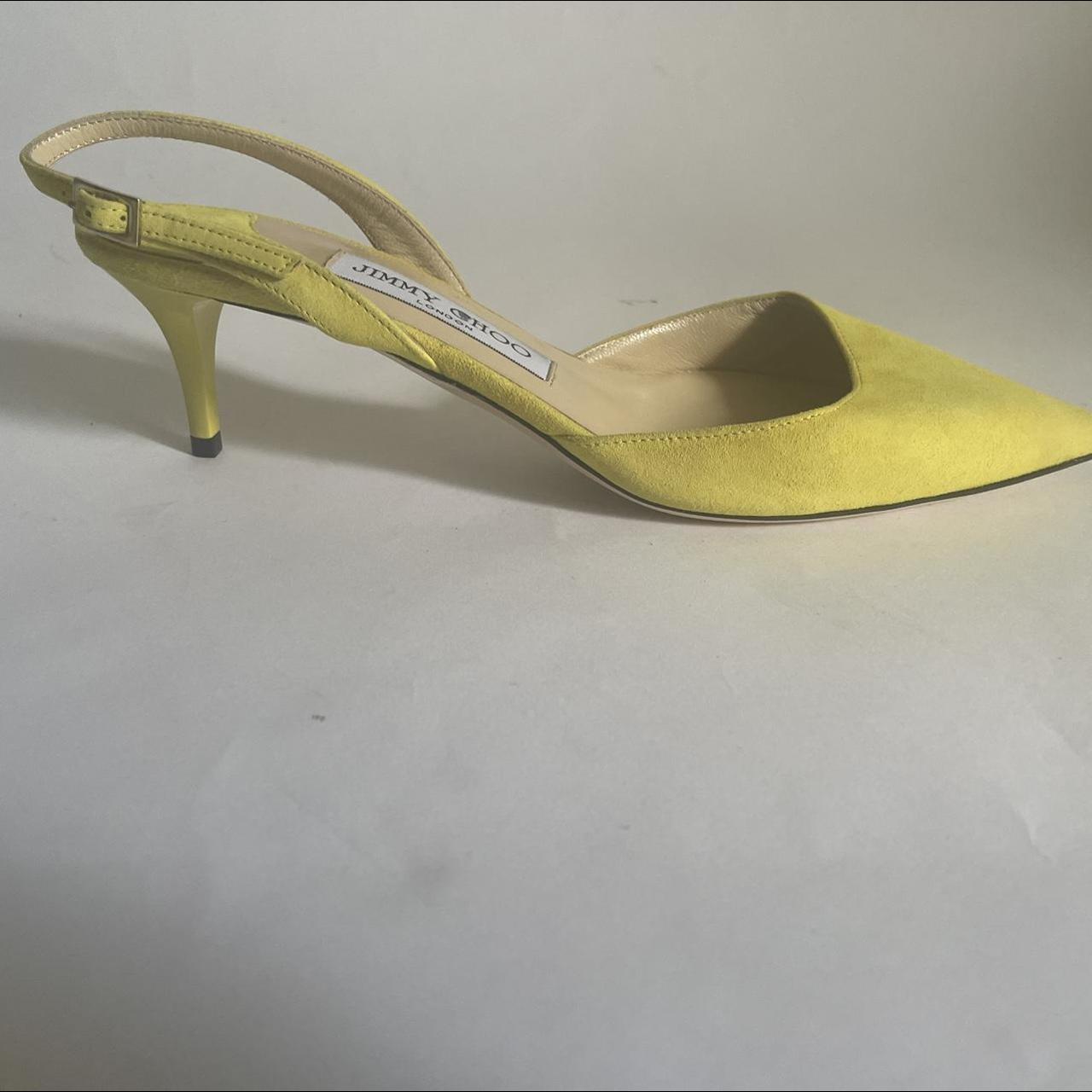 Jimmy Choo suede slingback heels, eu 37 / uk 4 New,... - Depop