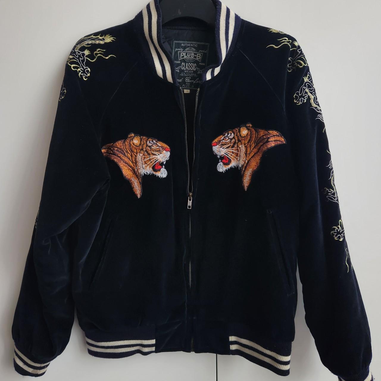 Original vintage JAPAN tiger jacket thrifted in... - Depop