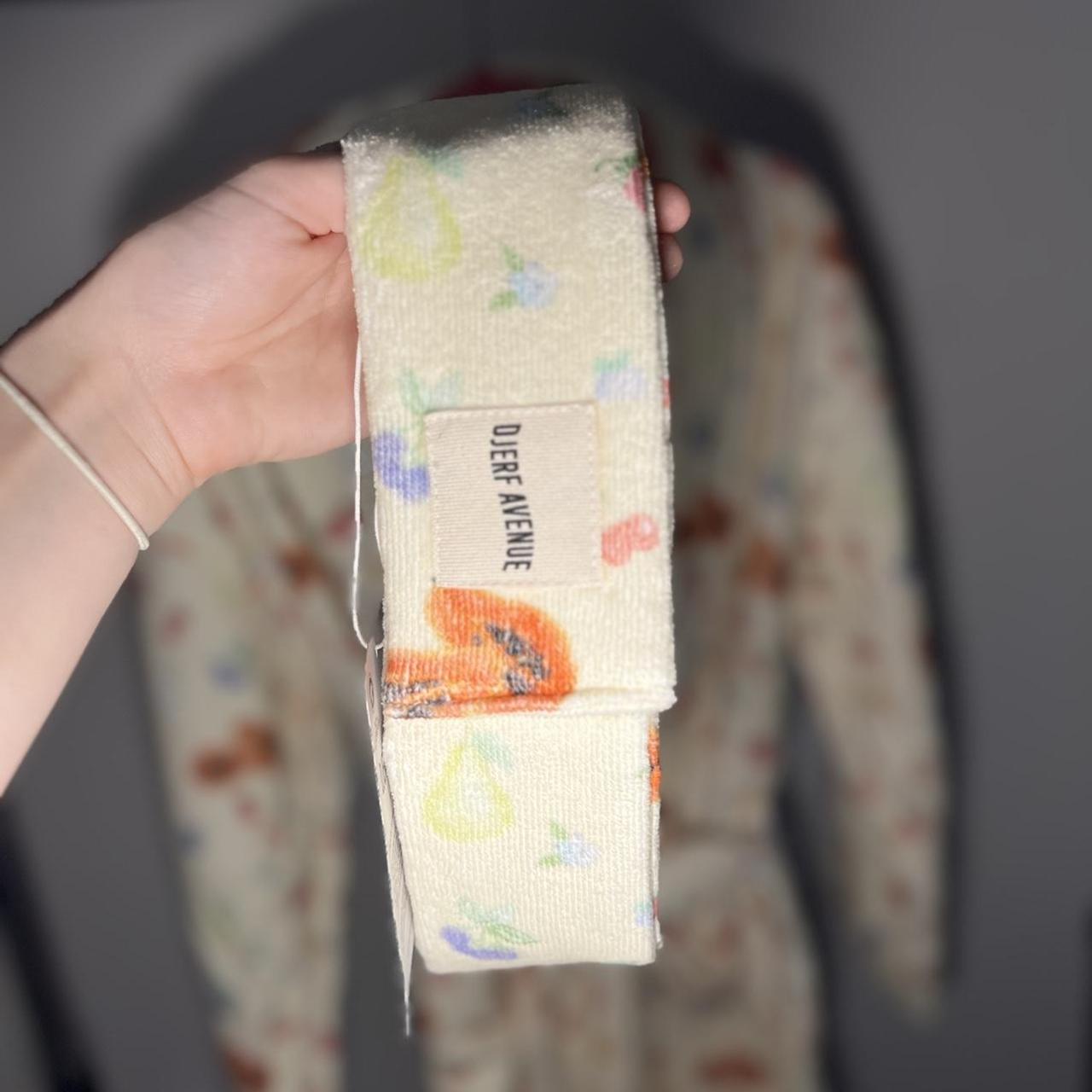 NWT Djerf Avenue Terry ‘Fruit’ headband. #djerfavenue - Depop