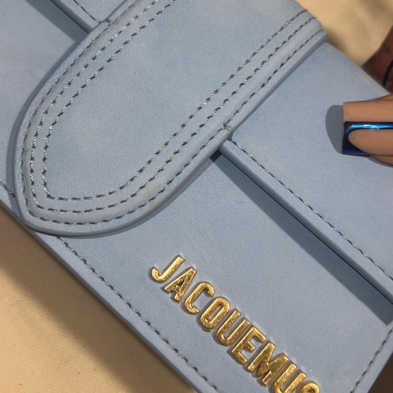 Jacquemus blue Le bambino shoulder hand bag great... - Depop