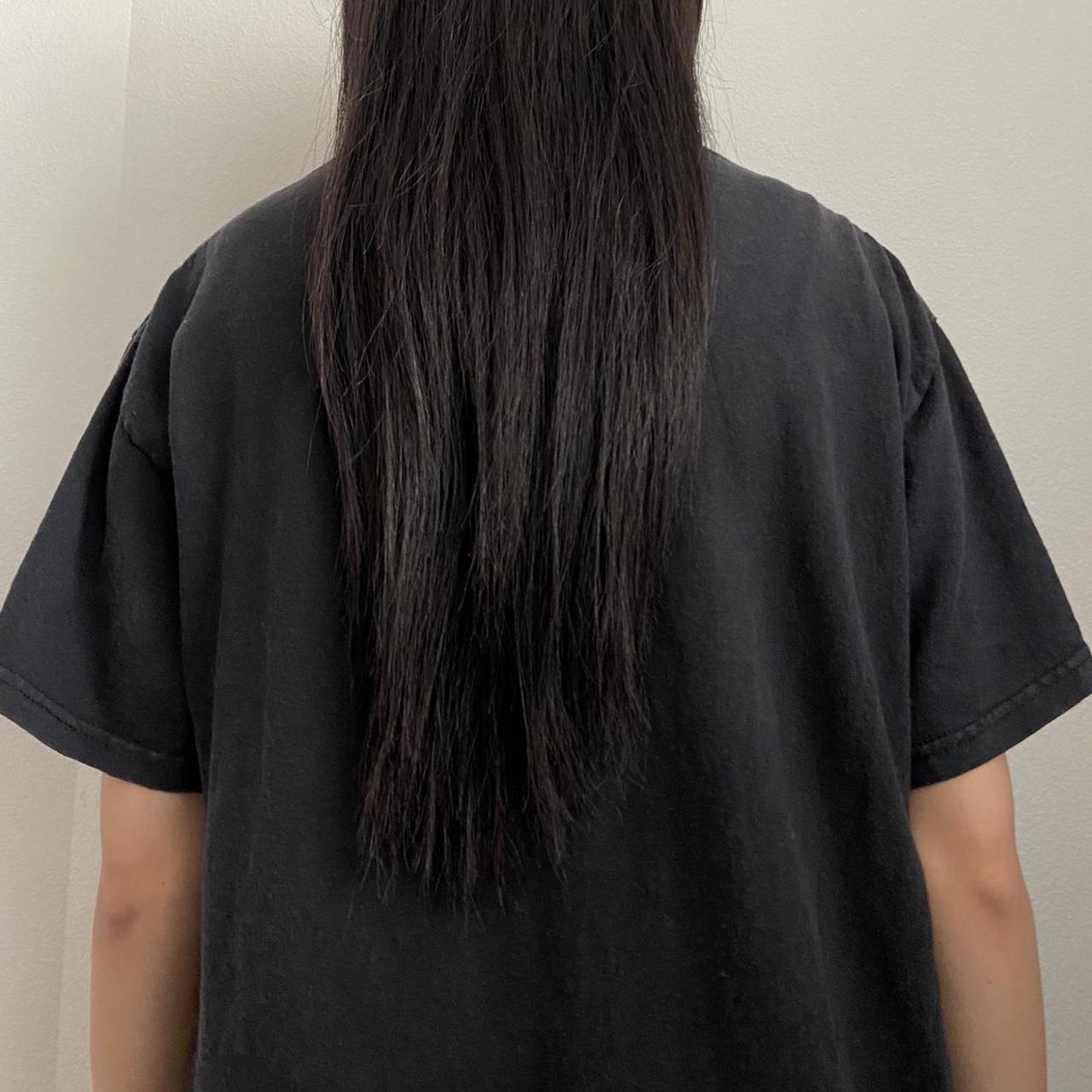 Vintage USMC 2000s Graphics Black Tee Shirt that has... - Depop