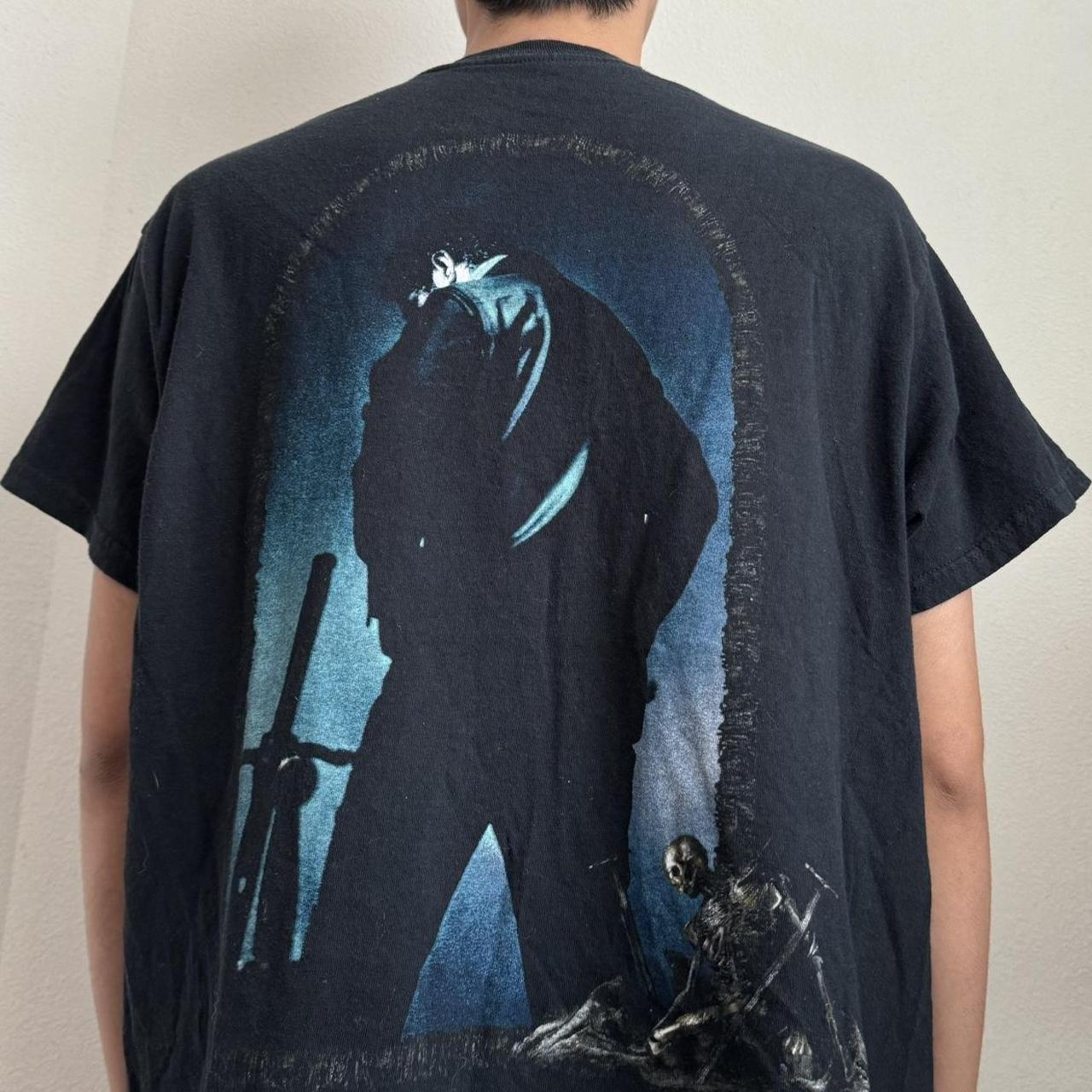 Post Malone Hollywoods Bleeding Graphics Black Tee... - Depop