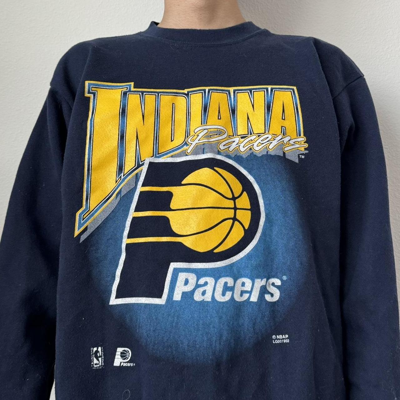 Vintage Indiana Pacers 1990s Graphics Sweater that... - Depop