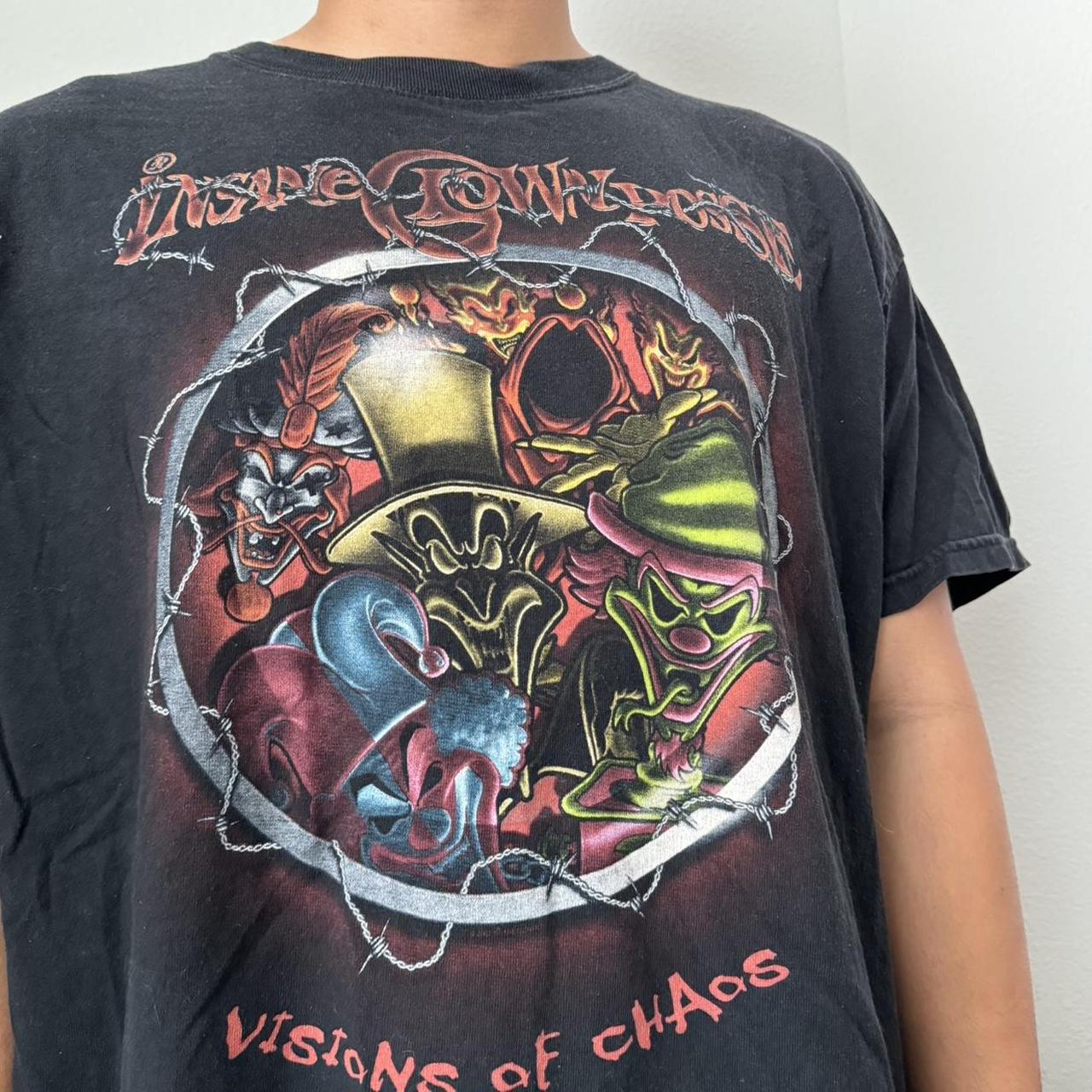 Vintage Insane Clown Posse 2000s Band Graphics Black... - Depop