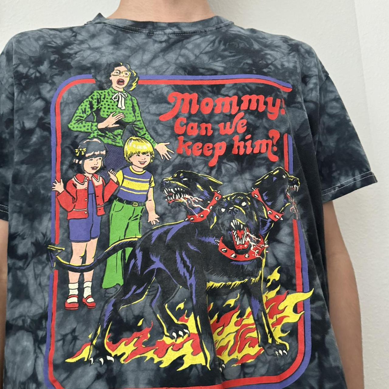 Steven Rhodes Cerberus Exclusive Graphics Tie Dyed... - Depop