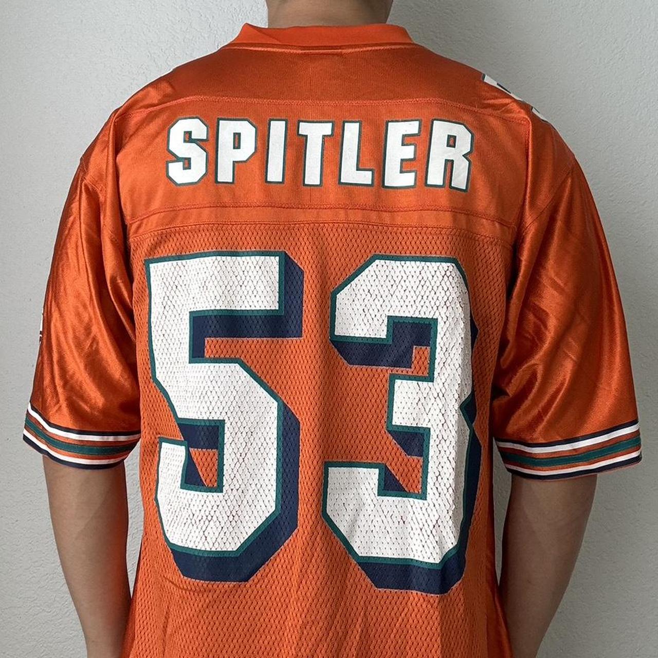 Vintage NFL Miami Dolphins 2000s Graphics Orange... | Depop