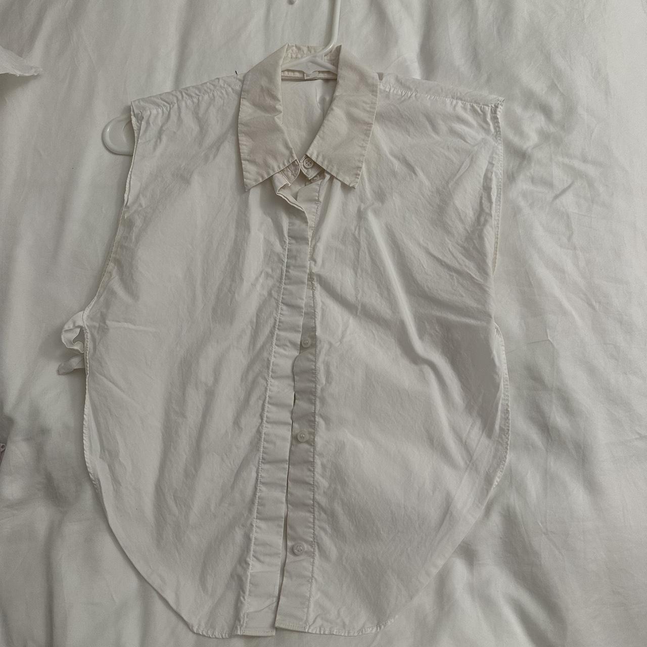 Cos tailored crop shirt The sides r open, can be... - Depop