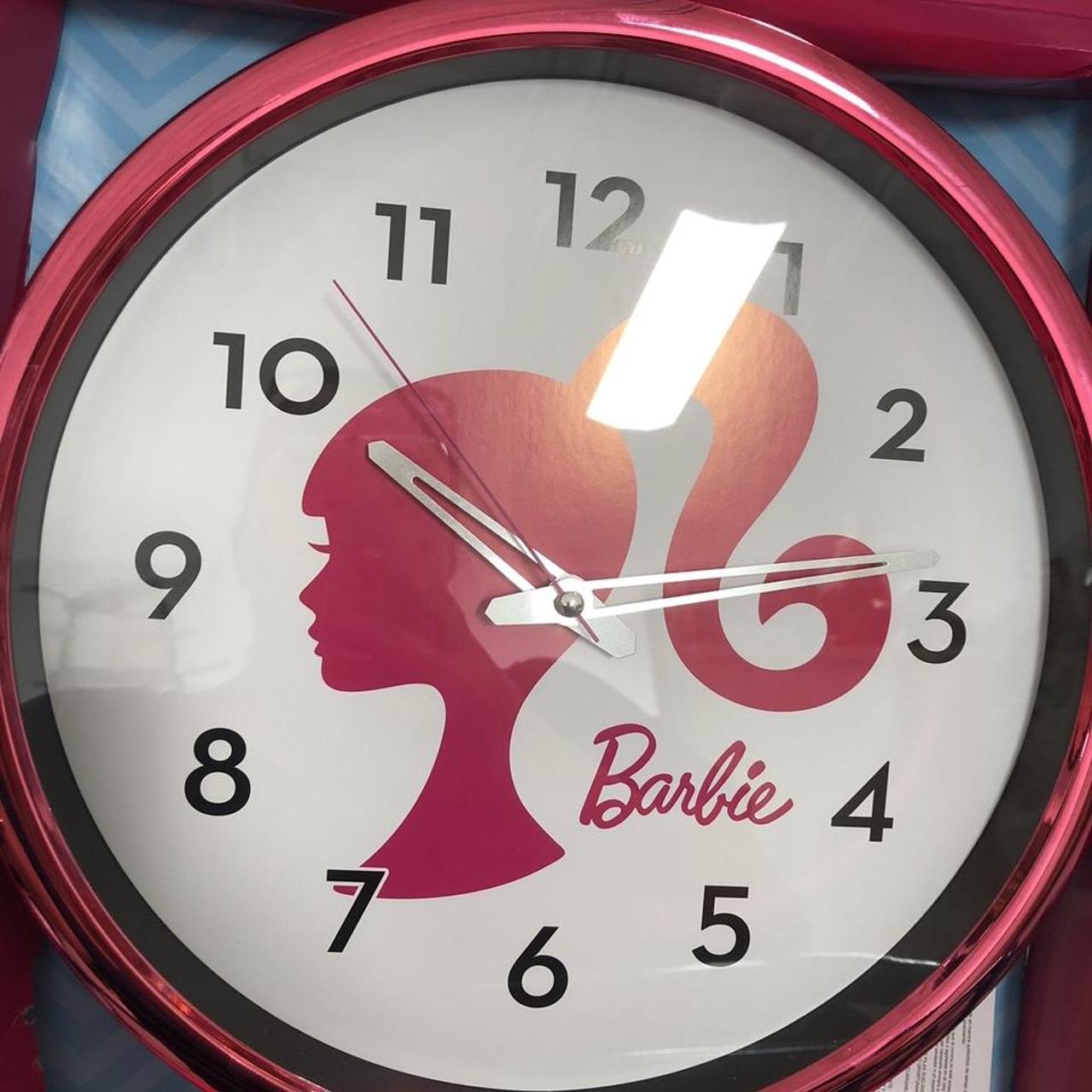 💕 Barbie wall clock... - Depop