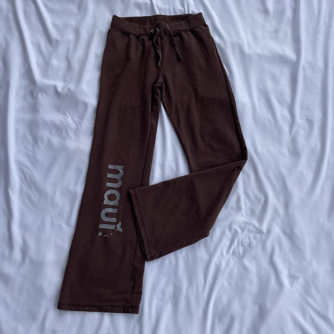 Early 2000's low rise flare sweatpants -doesn't... - Depop