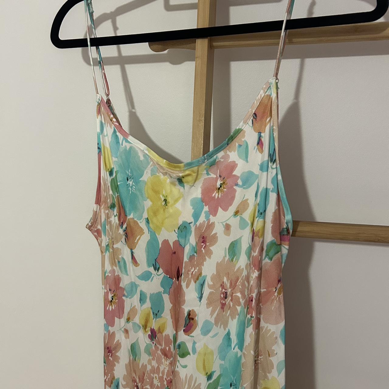 Pippa the label satin maxi dress. Size 12 Never... - Depop