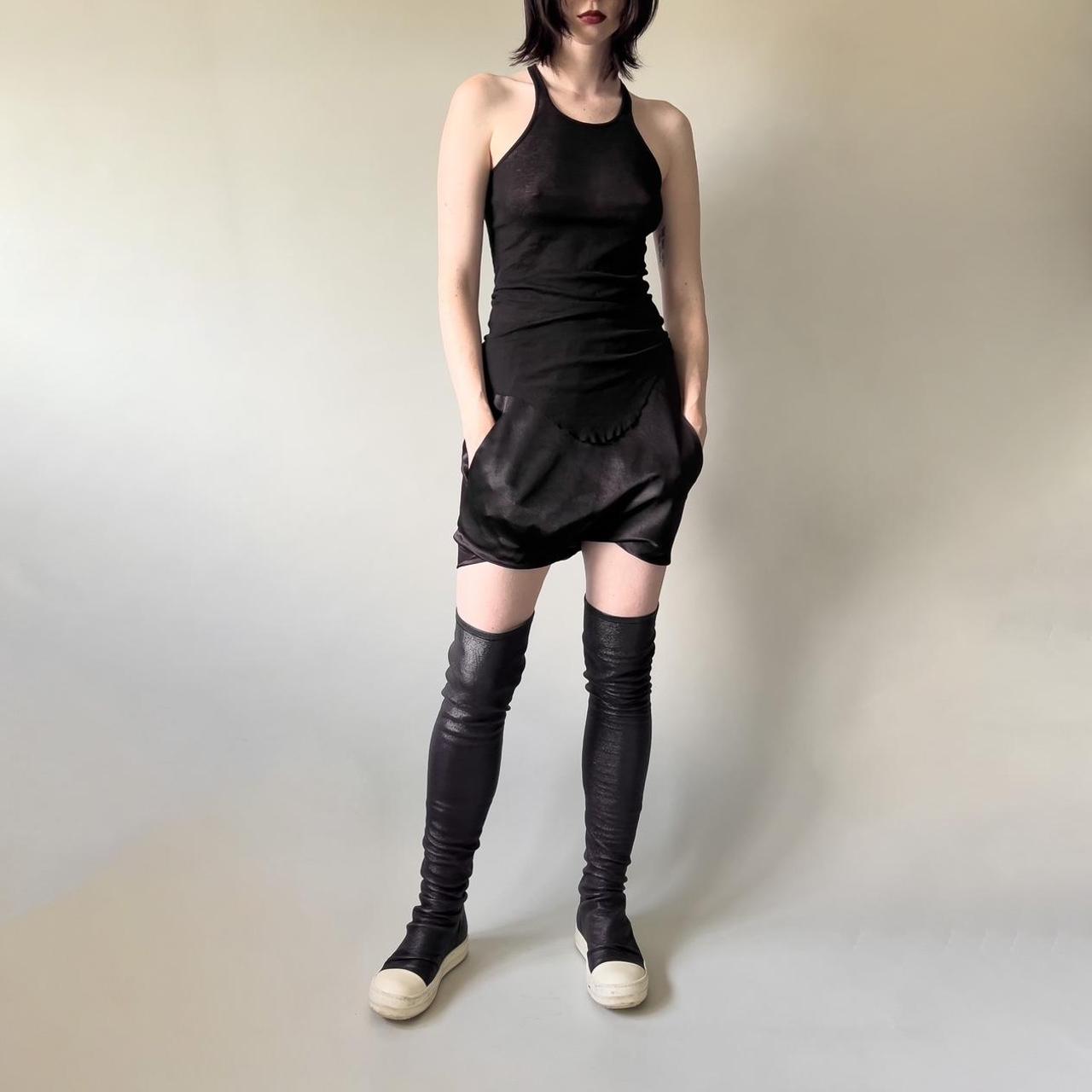 Rick Owens Ss10 Release Drop Crotch Skort Size Depop