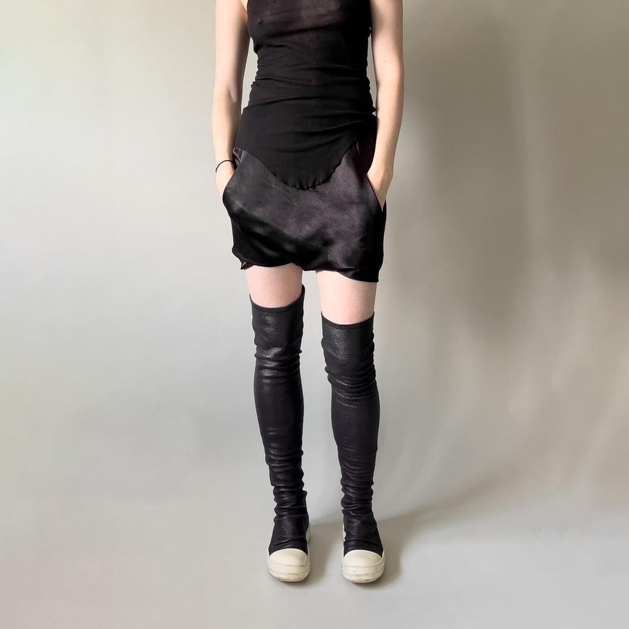 Rick Owens Ss10 Release Drop Crotch Skort Size Depop