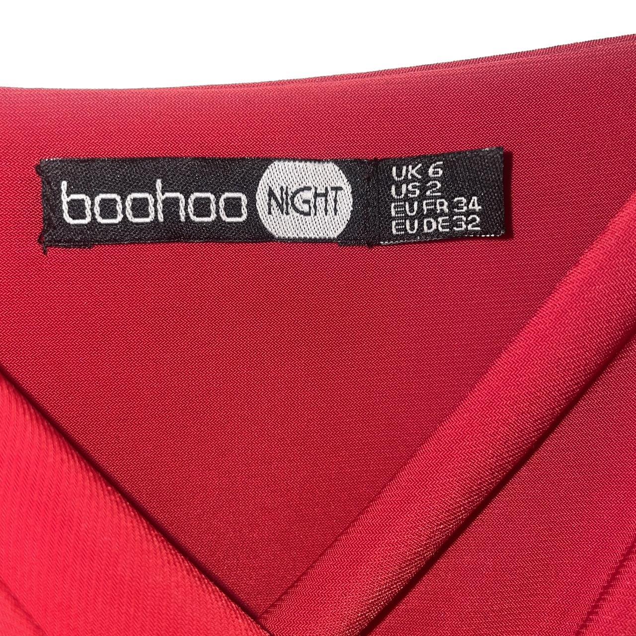 Boohoo Women's Red Dress | Depop