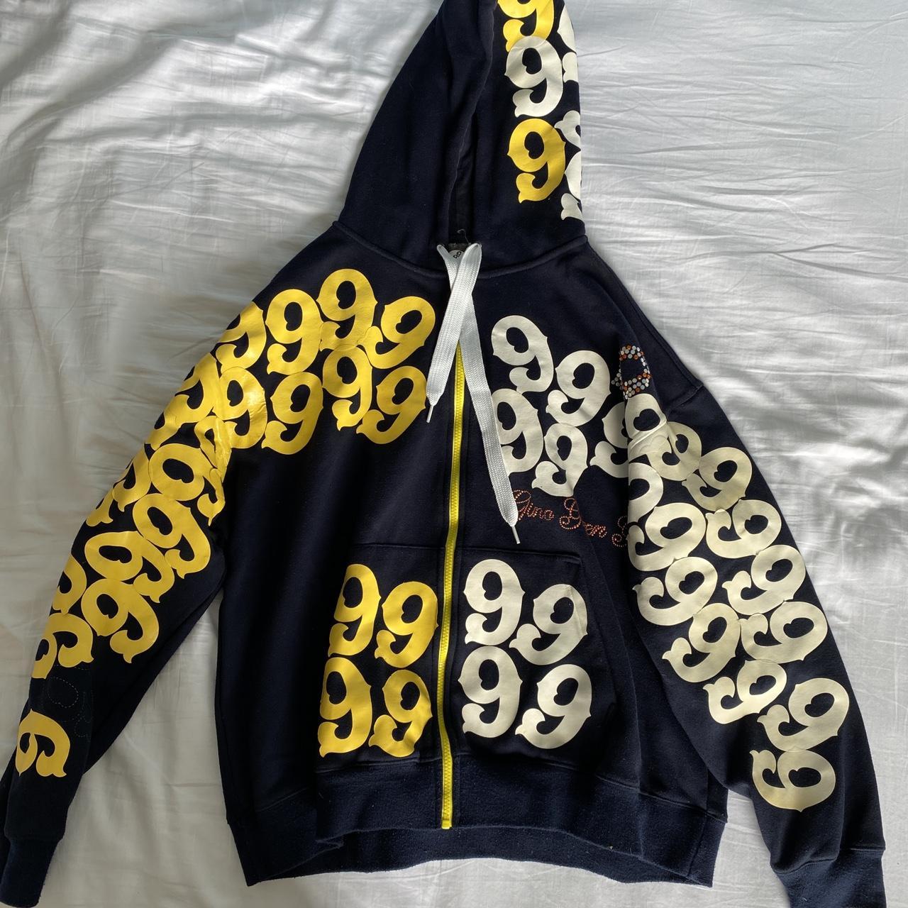 GINO GREEN GLOBAL hoodie all over print Full Zip... - Depop