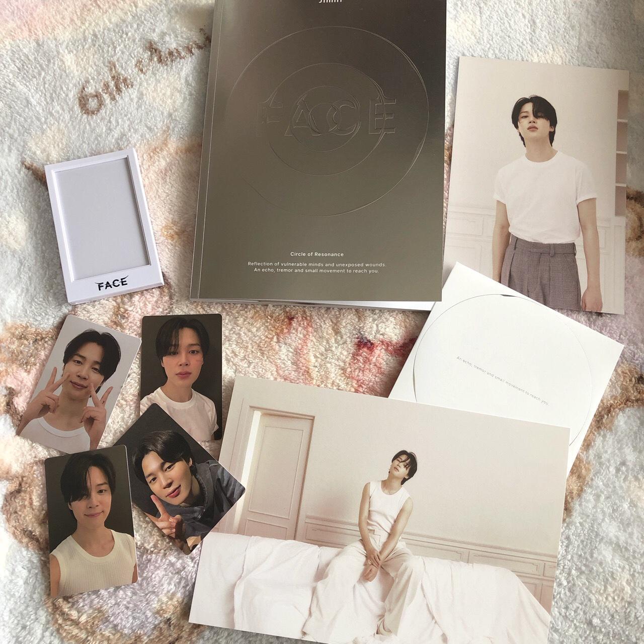 Jimin face invisible version album weverse 4... - Depop