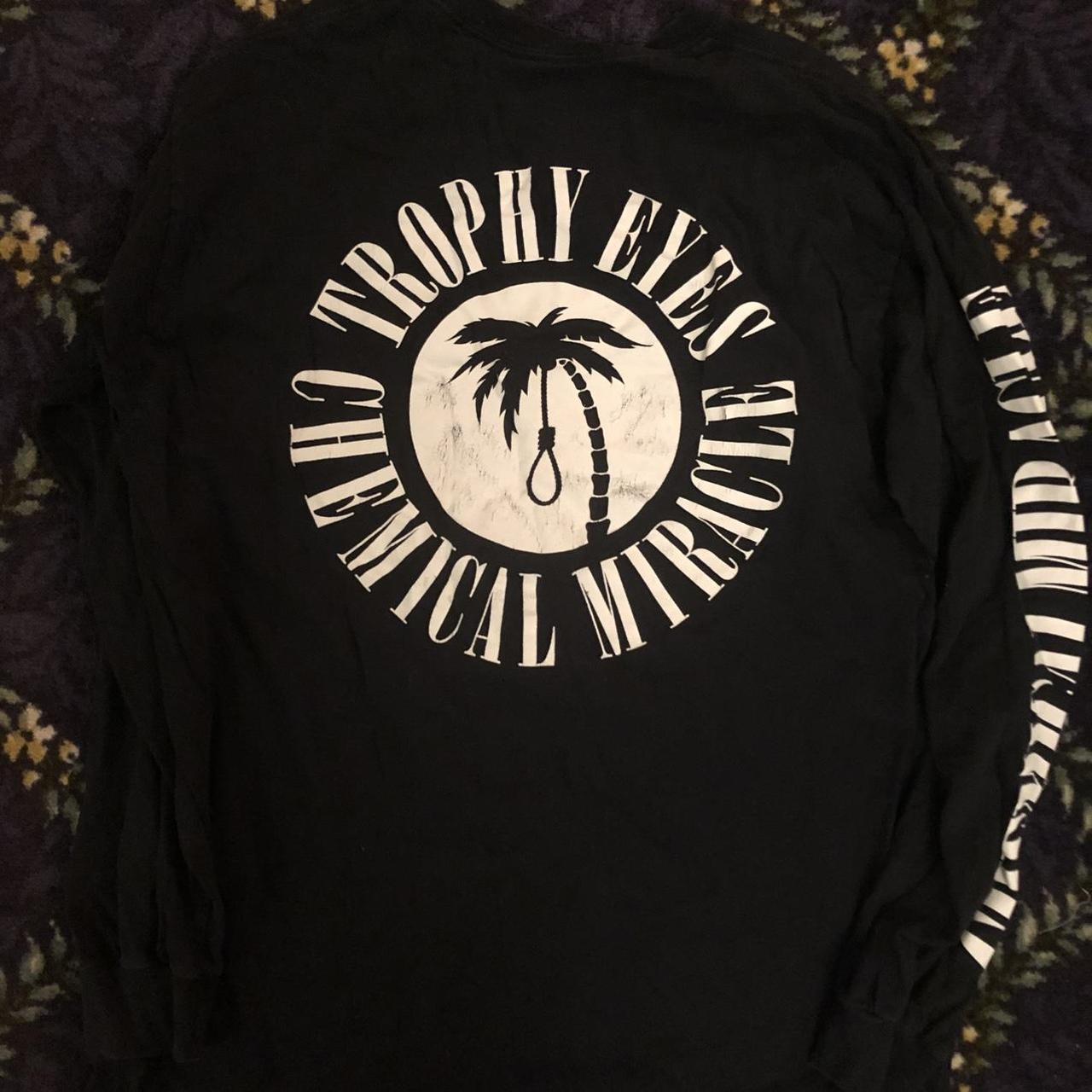 trophy eyes long sleeve shirt size large - Depop