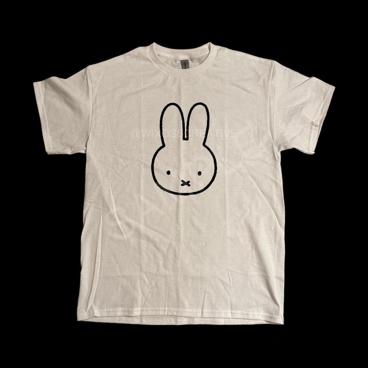Miffy Head T-shirt ‼️PRINT SIZE ‼️ Small: 6.5 x 9.3... | Depop