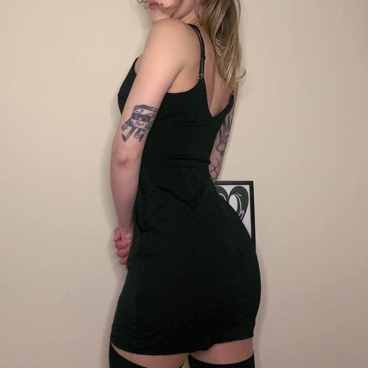 ️‍🩹black strappy mini dress by bebe ️‍🩹 features: •... - Depop