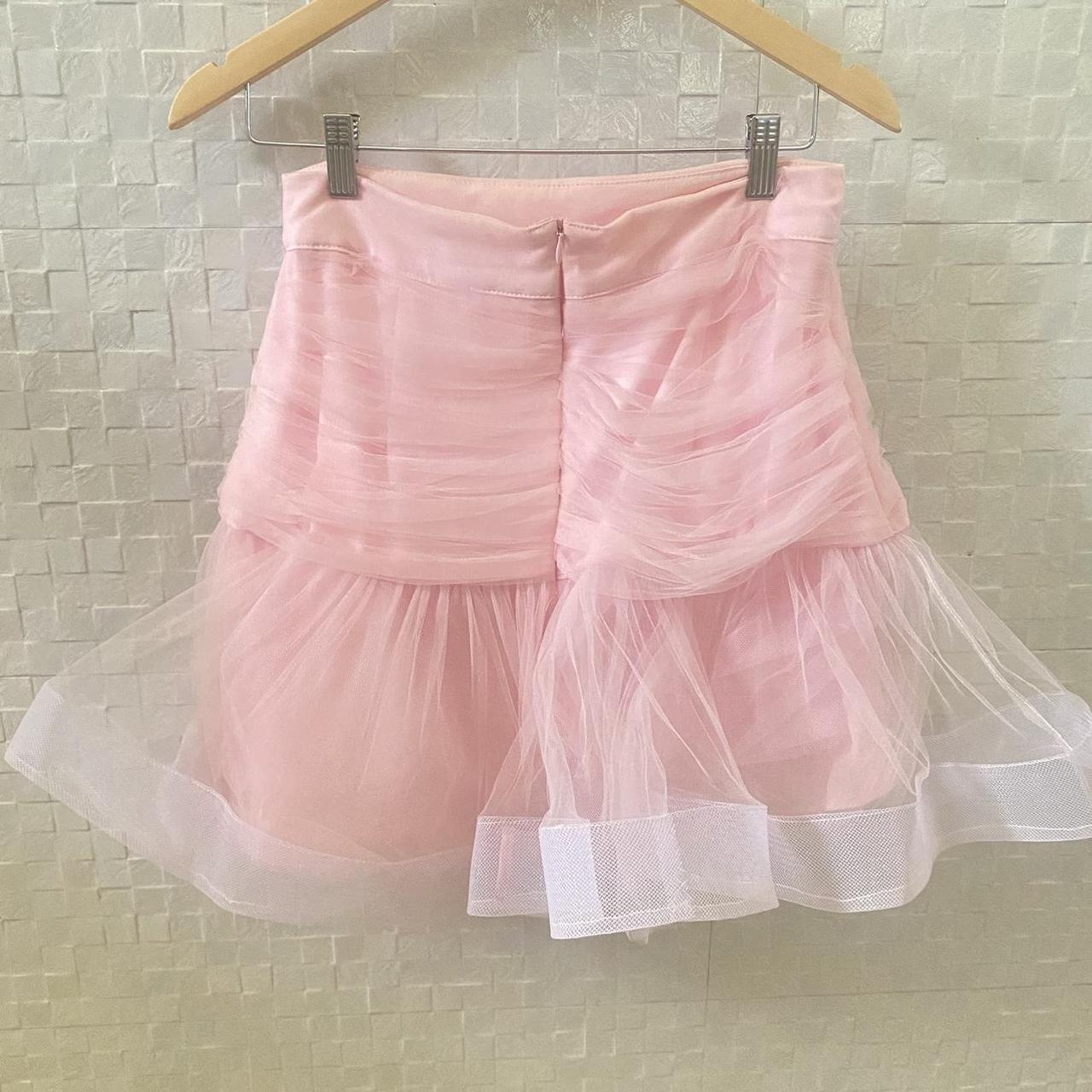 Dyspnea Disney Princess mini skirt in pink. Size... - Depop