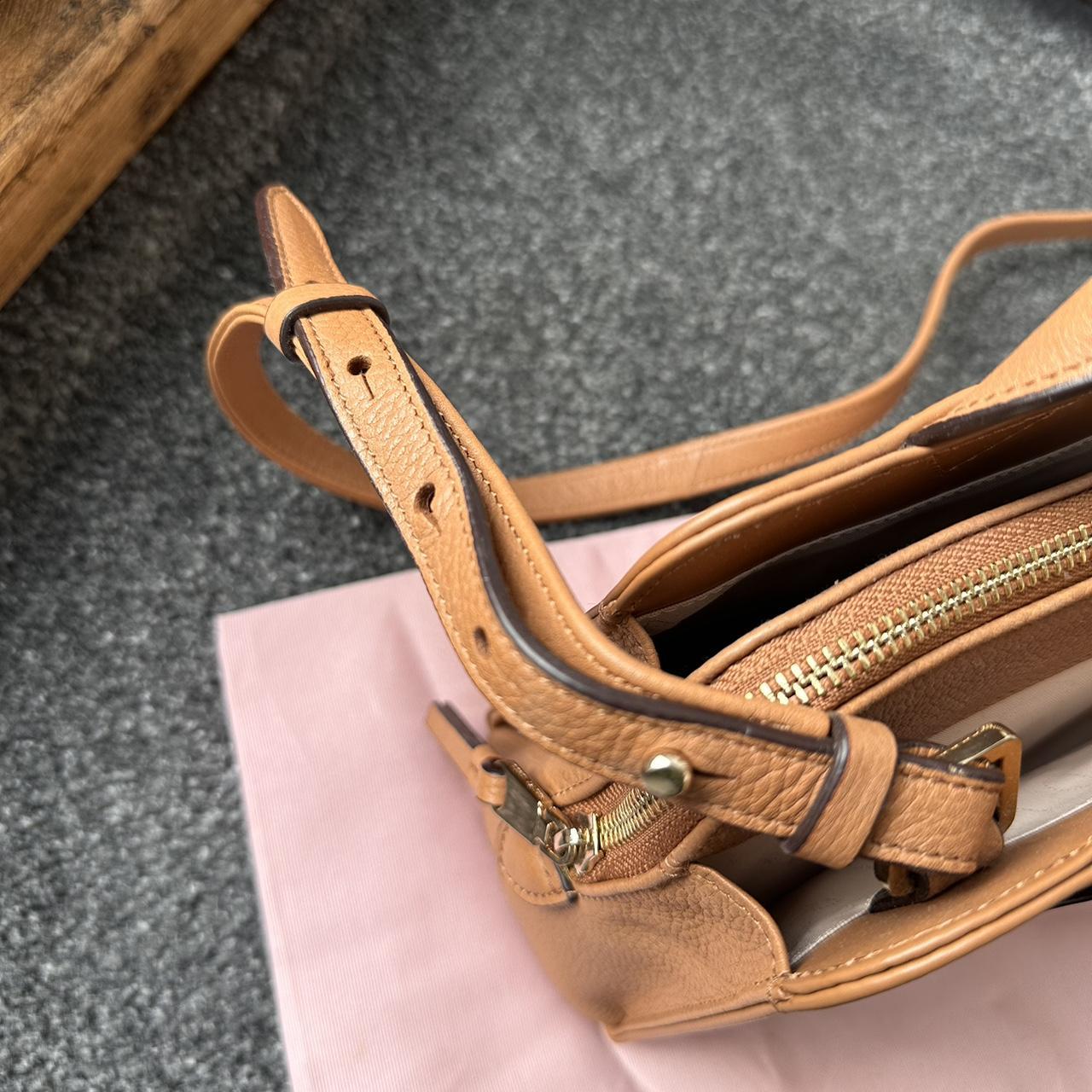 Radley London Tan Crossbody bag. Amazing Condition.... - Depop