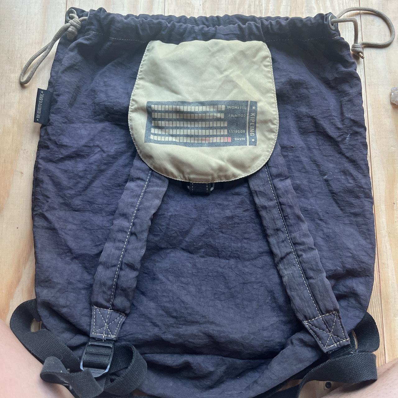 Vintage Kipling backpack bag. From 2000. Small... - Depop