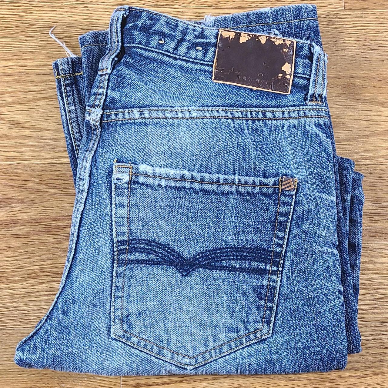 BRODY BOOTCUT JEANS DENIM, MID-RISE MEDIUM WASH... - Depop