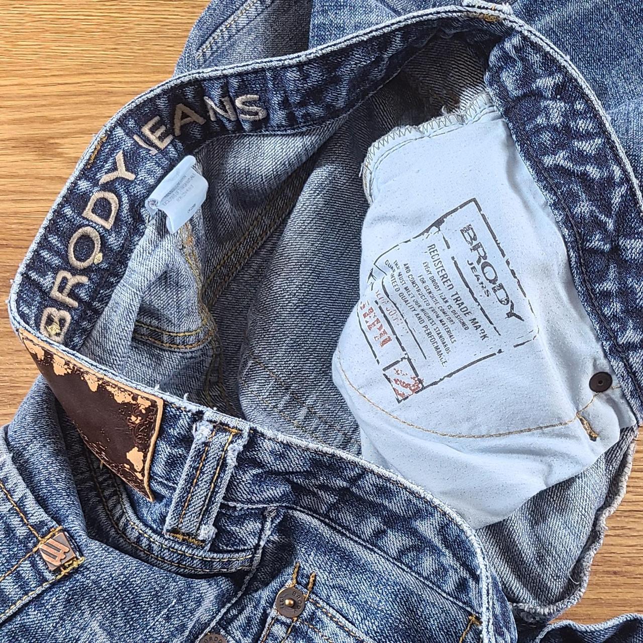 BRODY BOOTCUT JEANS DENIM, MID-RISE MEDIUM WASH... - Depop