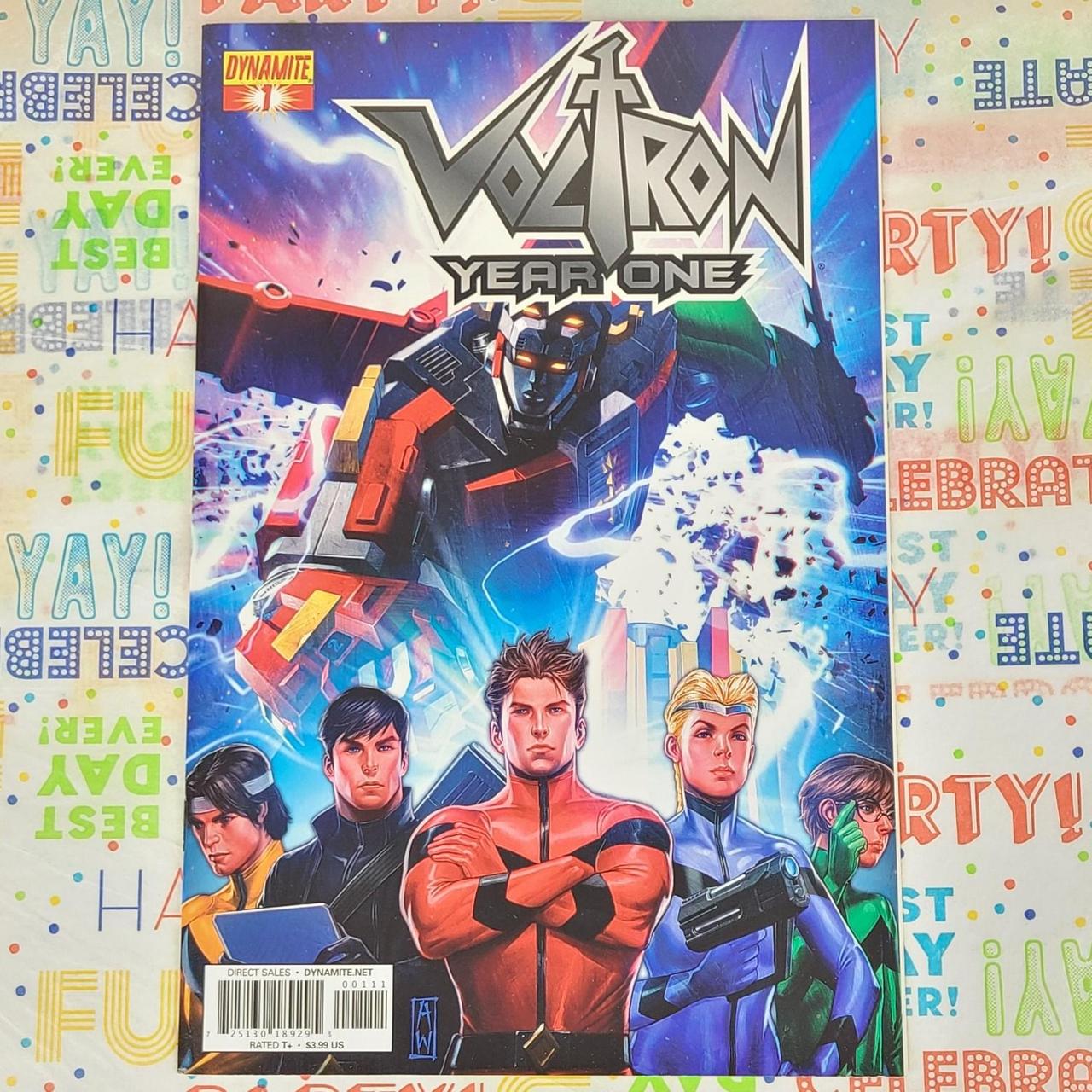VOLTRON YEAR ONE # 1 1st PRINT DYNAMITE, 2012 COMIC... - Depop