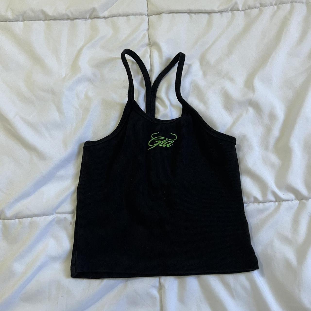iamgia black tank top - Depop