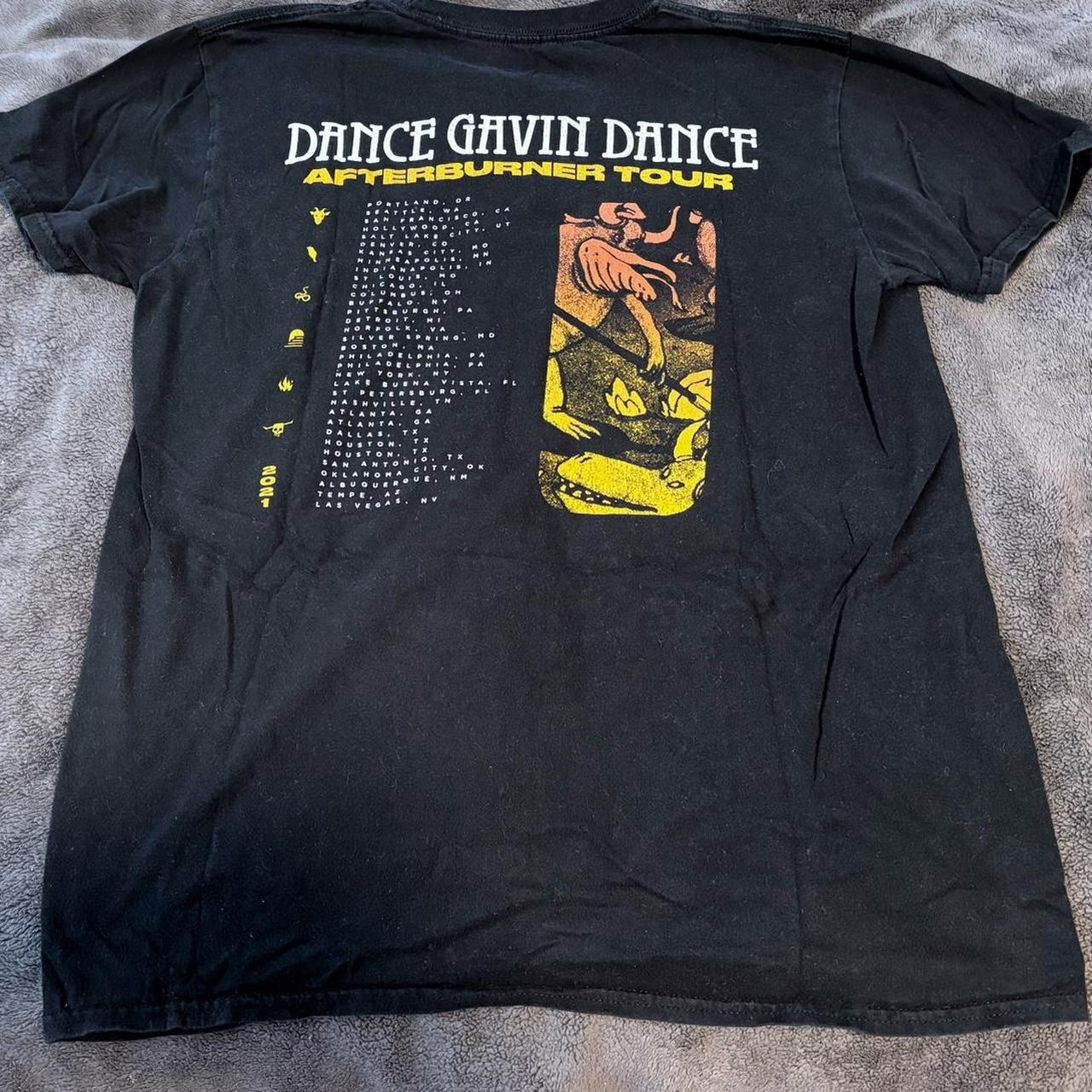dance gavin dance tour dates t-shirt no size tag,... | Depop